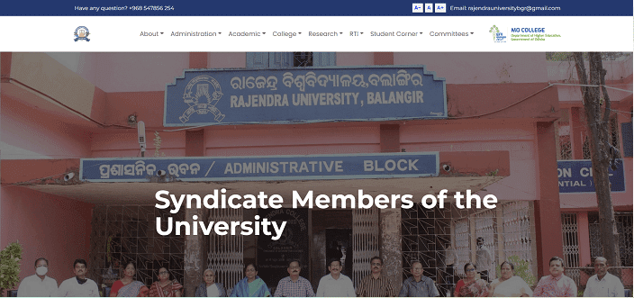 Rajendra University Recruitment 2022 Walk In For Project Assistant ...