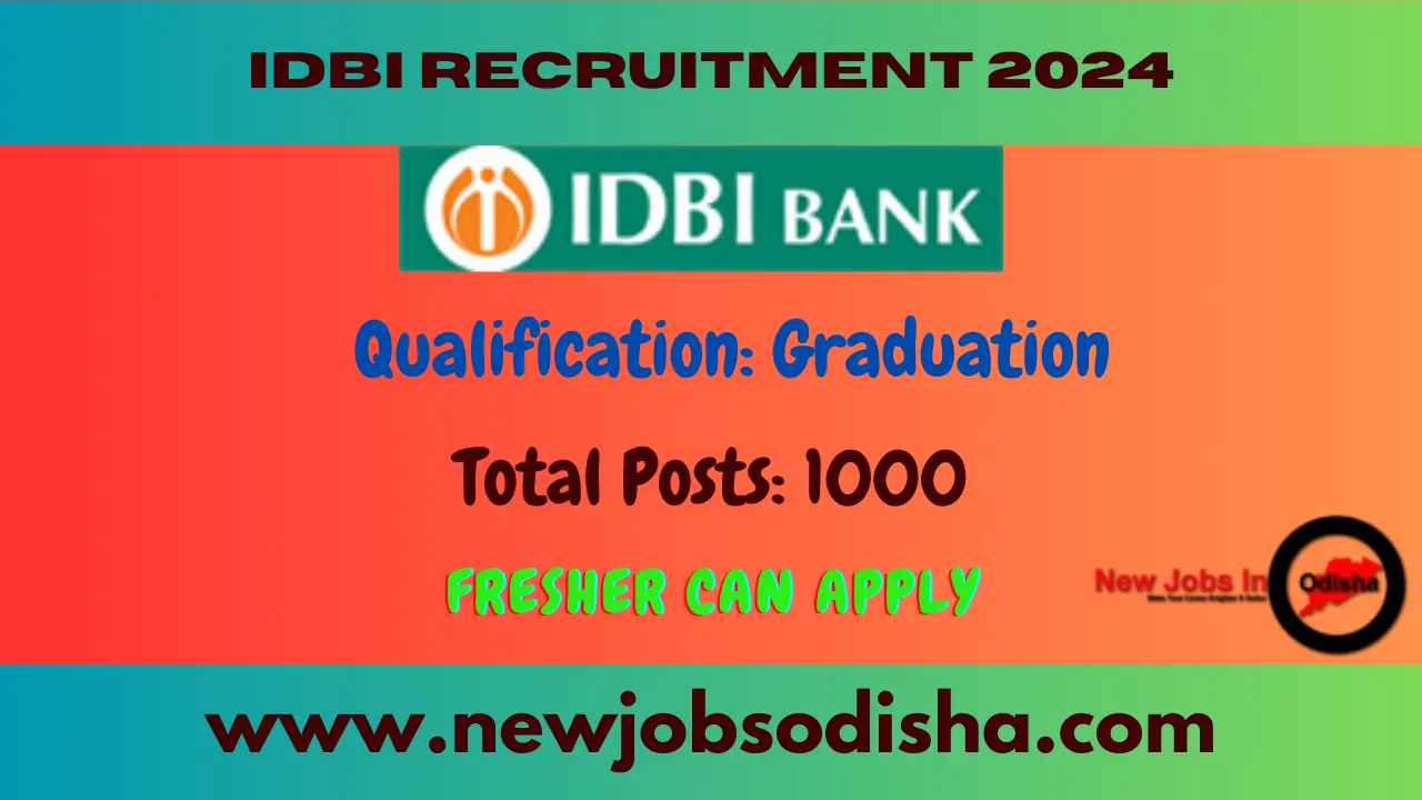 IDBI ESO Recruitment 2024 Apply For 1000 Posts | Bank Jobs Alert - New ...